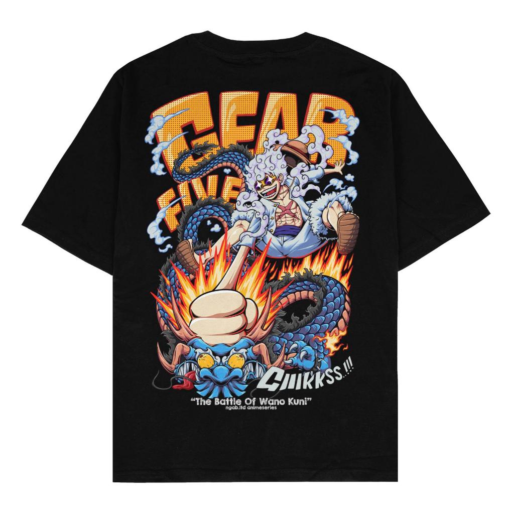 Jual Ngab Kaos Baju Distro Anime luffy Gear Five The Battle Of Wanokuni ...