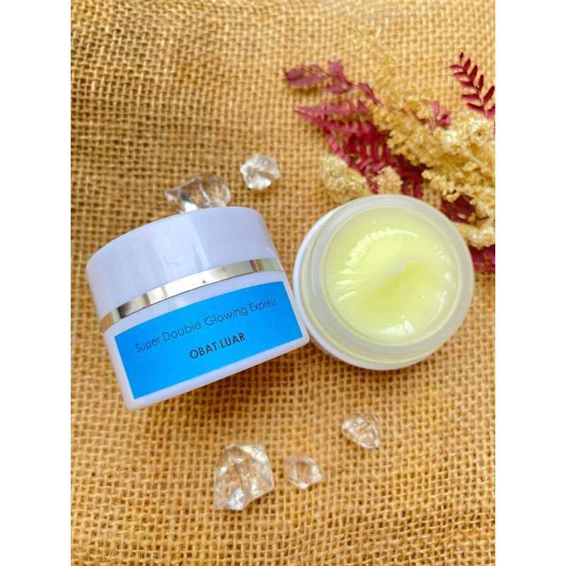 Jual CREAM MALAM SUPER DOUBLE GLOWING EXPRESS | Shopee Indonesia