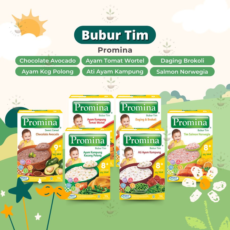Jual Promina snack Bubur Tim Bayi 8 m+ | Shopee Indonesia