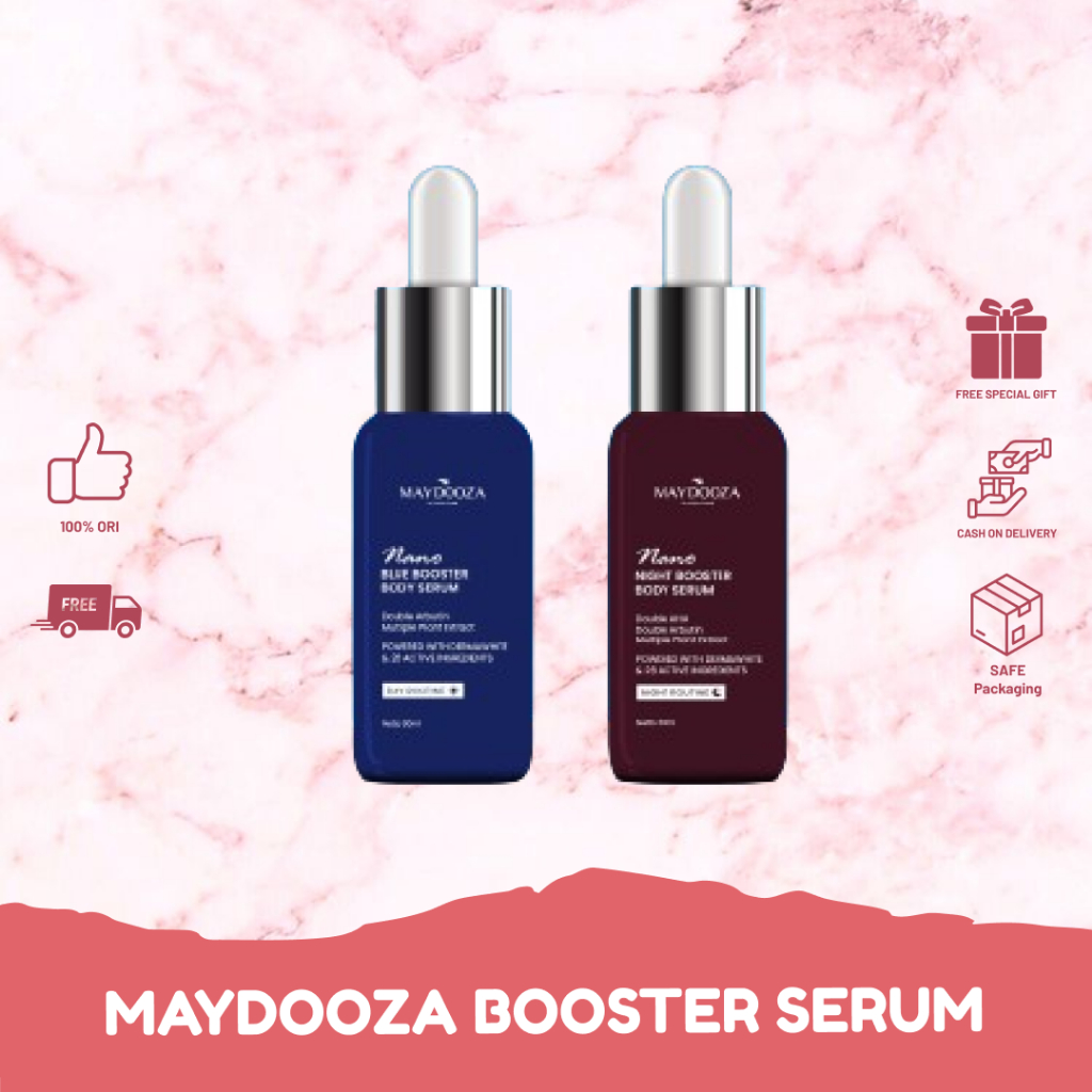 Jual MAYDOOZA SERUM BIRU - MAYDOOZA SERUM MERAH | MAYDOOZA NANO BOOSTER ...