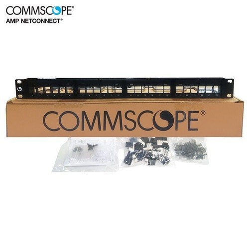 Jual Patch Panel 24 port Cat 6 AMP Commscope Cat6 | Shopee Indonesia