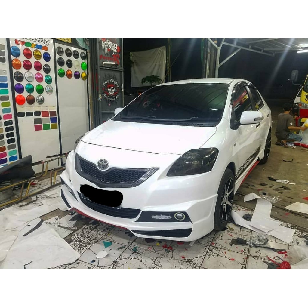 Jual bodykit vios bodikit vios 2007 2008 2009 2010 2011 2012 body kit toyota vios gen2 | Shopee ...