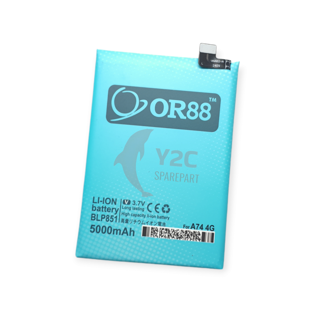 Jual BATERAI OPPO A74 4G / BLP851 DOUBLE POWER ORIENS 88 / BATRE BATERE ...