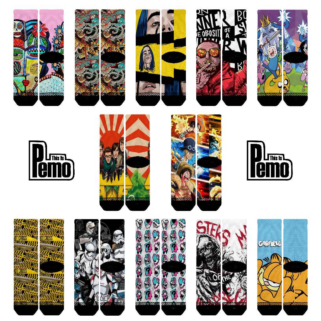 Jual THIS IS PEMO - Kaos Kaki Full Print Dewasa// Katalog #011 | Shopee ...