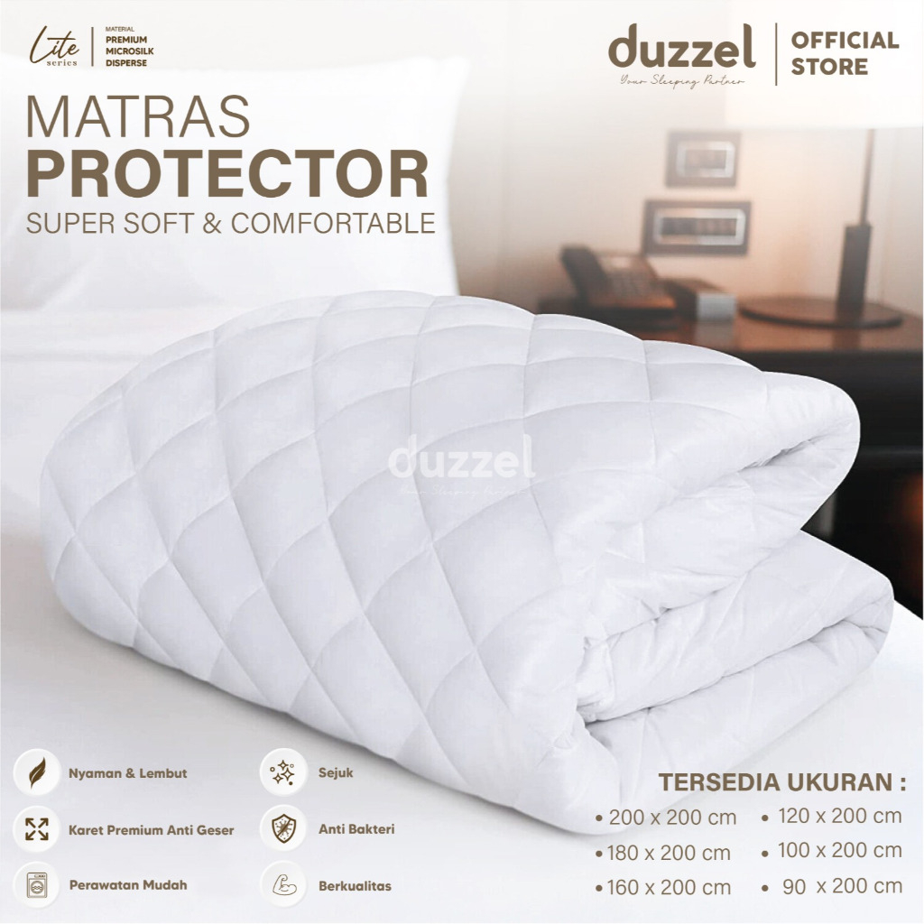 Jual Duzzel Matras Protector Pelindung Kasur 200x200 180x200 160x200 ...