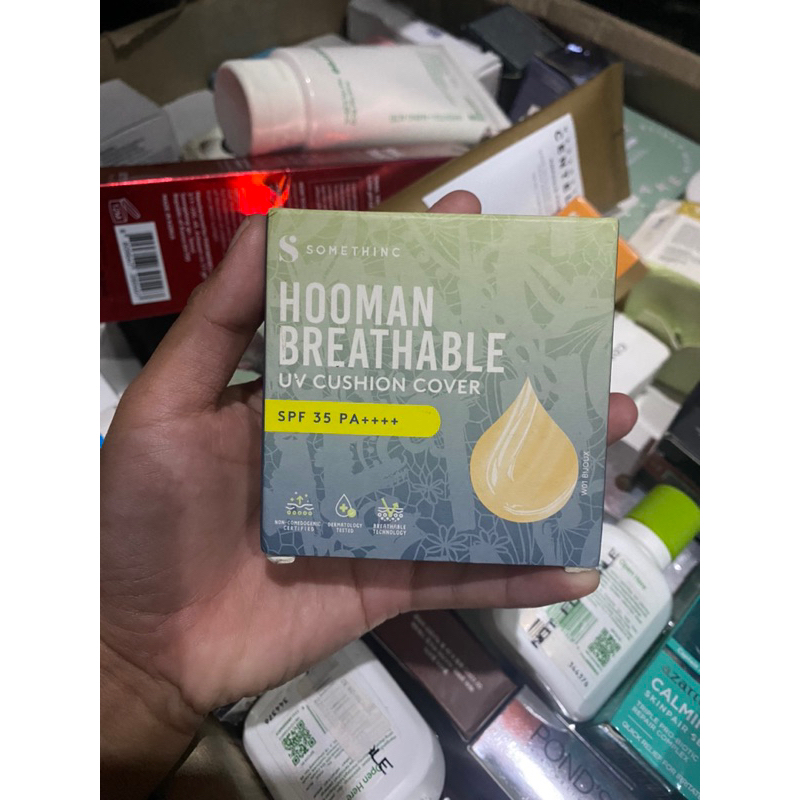 Jual NEW - Somethinc Hooman Breathable Cushion (W01 - Bijoux) | Shopee Indonesia