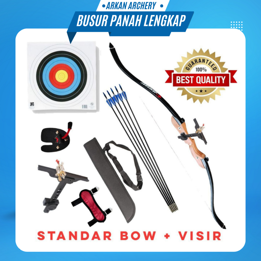 Jual Busur Panah Lengkap Plus Fisir | Shopee Indonesia