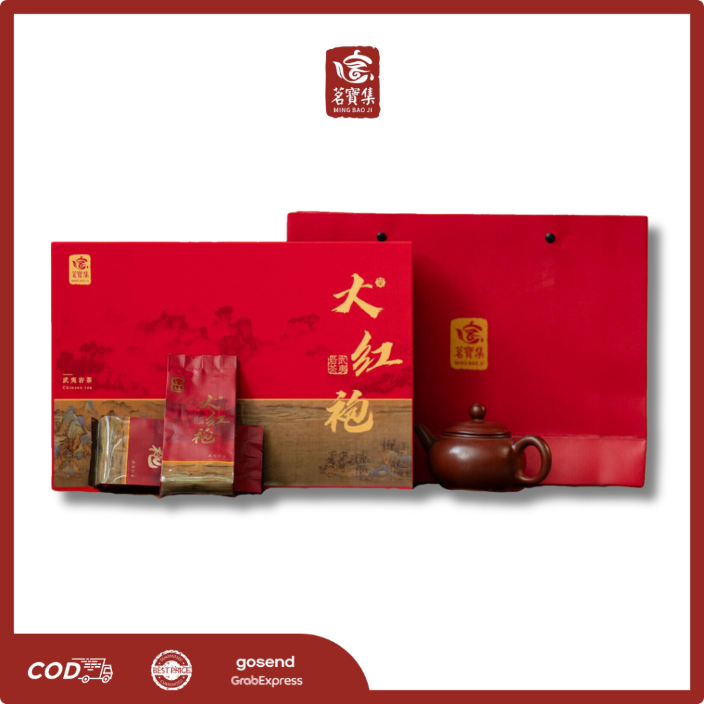Jual MING BAO JI Chinese Tea C2031 Isi 18 Sachet Teh Da Hong Pao Daun ...