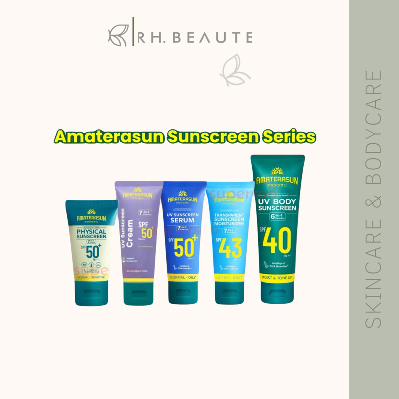 Jual ALL VARIAN Amaterasun UV Sunscreen Serum & Cream SPF 50+ PA++++ Body Face (ADA SIZE 240GR ...