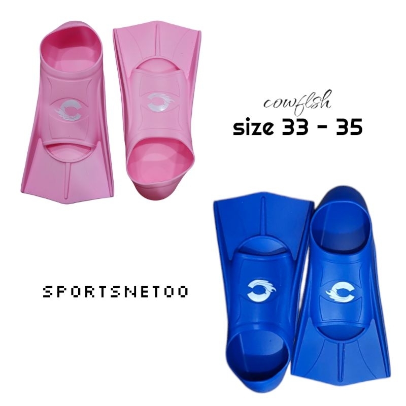 Jual Sepatu Kaki Katak Fin / Diving / Renang Merek Cowfish | Shopee Indonesia