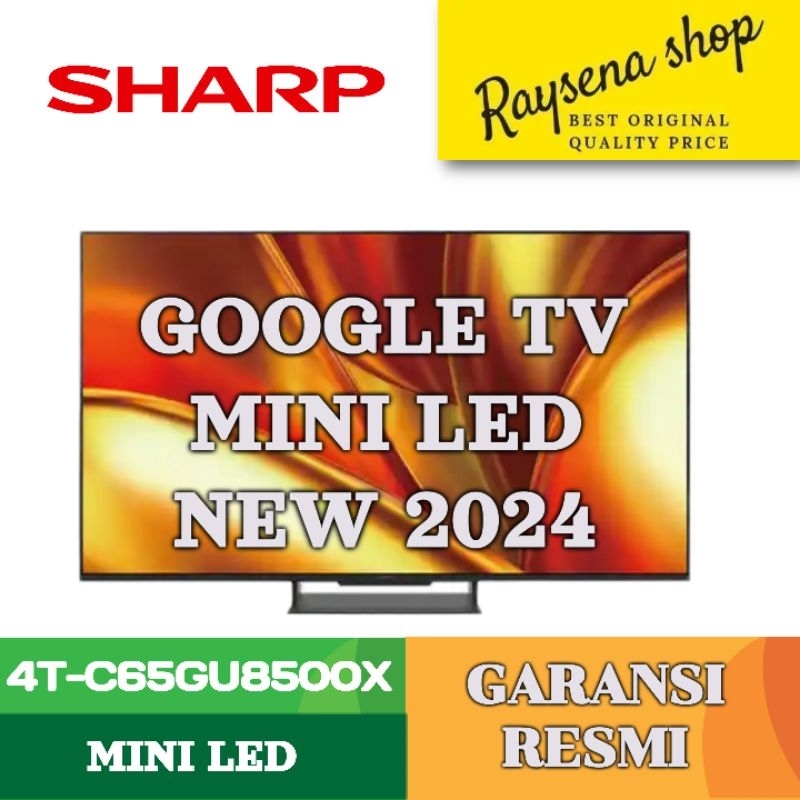 Jual SHARP 65 inch 4K AQUOS XLED GOOGLE SMART TV 4T-C65GU8500X WITH ...