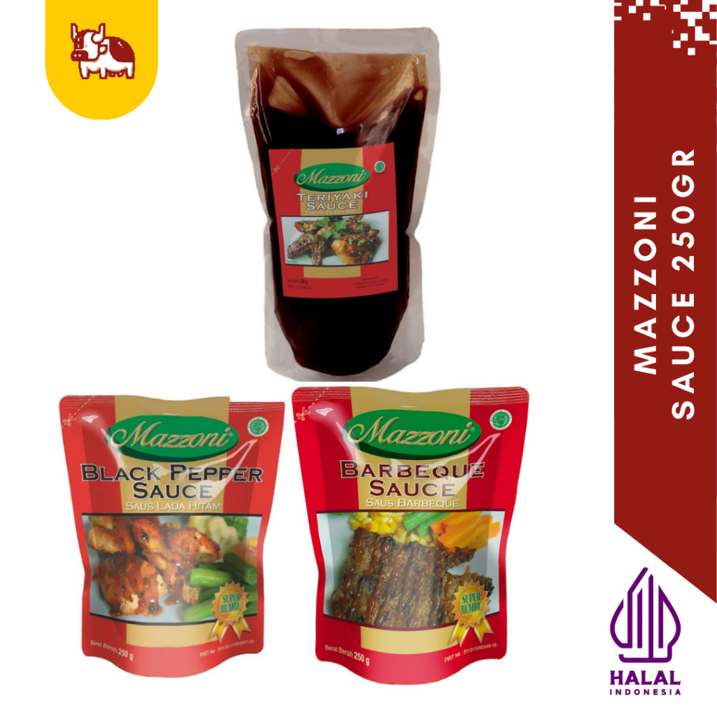 Jual Mazzoni Sauce All Varian 250gr | Shopee Indonesia