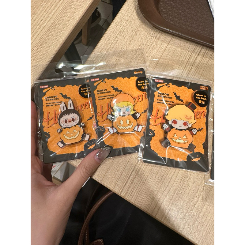 Jual Pop Mart Pumpkin Fridge Magnet Badge - Labubu Molly Dimoo | Shopee ...