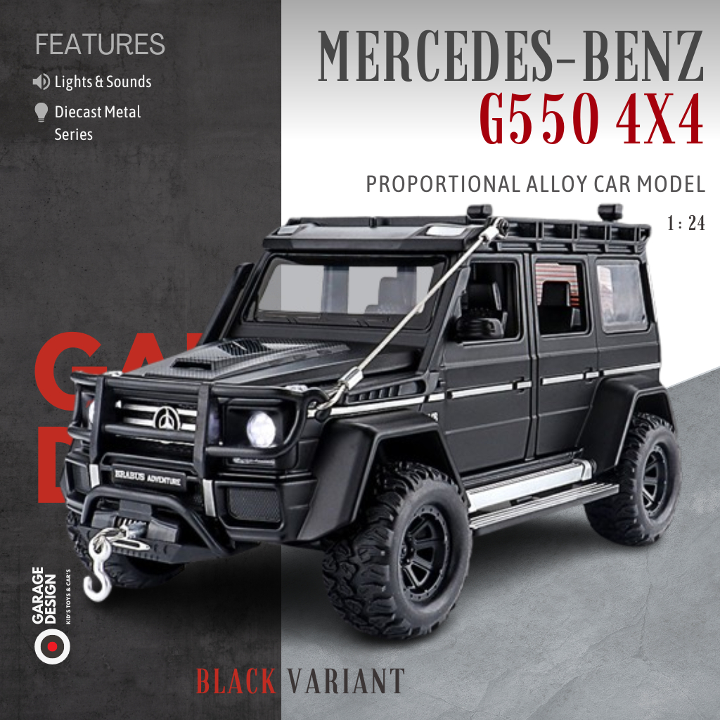 Jual Miniatur Diecast Mobil MERCY G-CLASS BRABUS G550 1/24 - Mobil ...