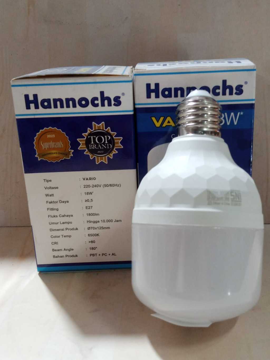 Jual LAMPU LED HANNOCHS VARIO 18W | Shopee Indonesia