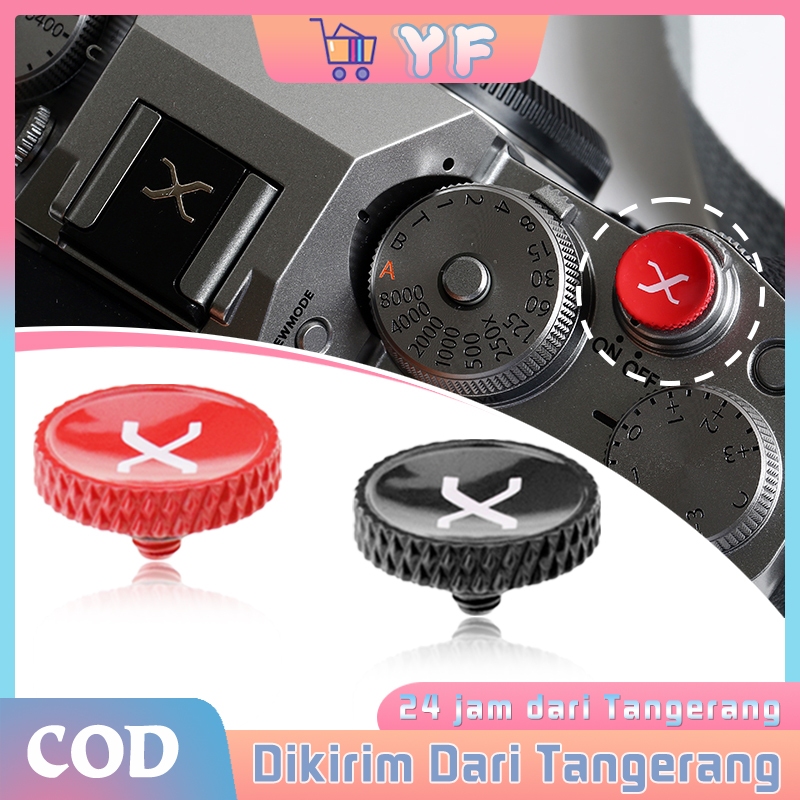 Jual Tombol Shutter Fuji X Series Icon Logo Release Button Concave Canon Nikon Pentax Sony ...