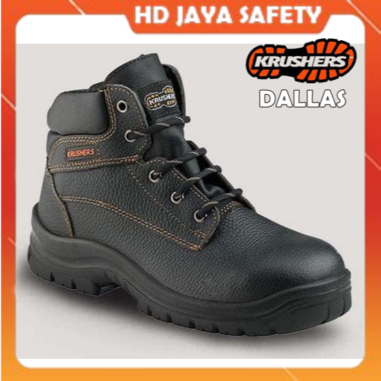 Jual Sepatu Krushers Dallas Black - Safety Shoes Krushers Dallas Black ...