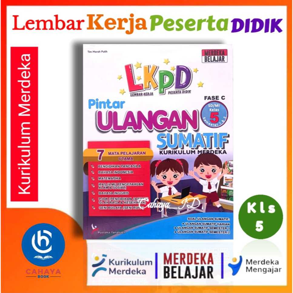 Jual Buku Lembar Kerja Peserta Didik/LKPD Pintar Ulangan Sumatif ...