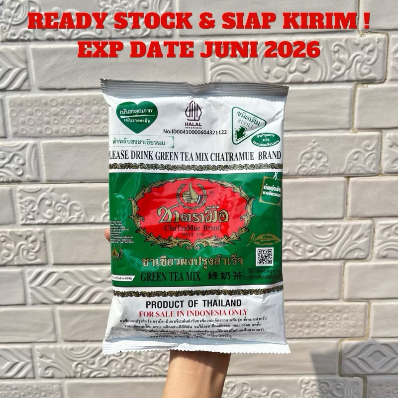 Jual Chatramue Green Tea Original Thailand Sudah BPOM FULL PACK / SHARE ...