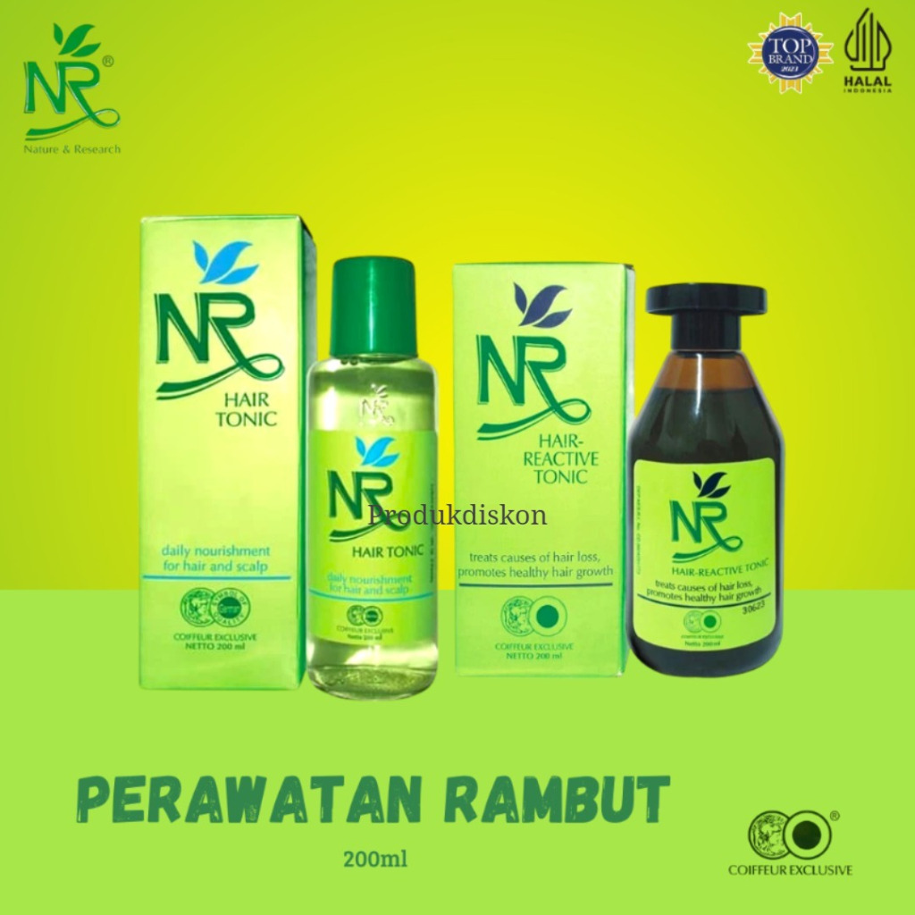 Jual NR Hair Tonic / Reactive Tonic 200ml | Shopee Indonesia
