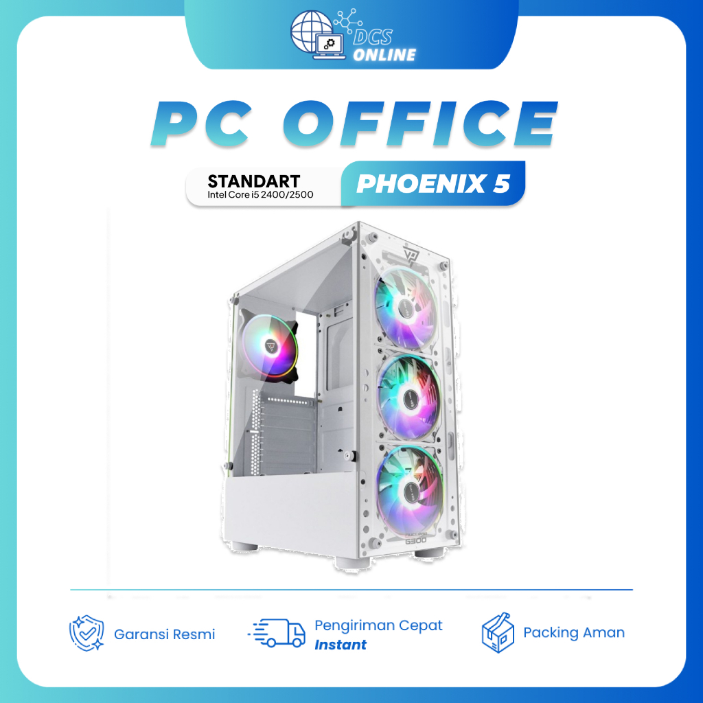 Jual Pc Rakitan Office Intel Core I5 Cpu Komputer Desain Game Ringan L ...