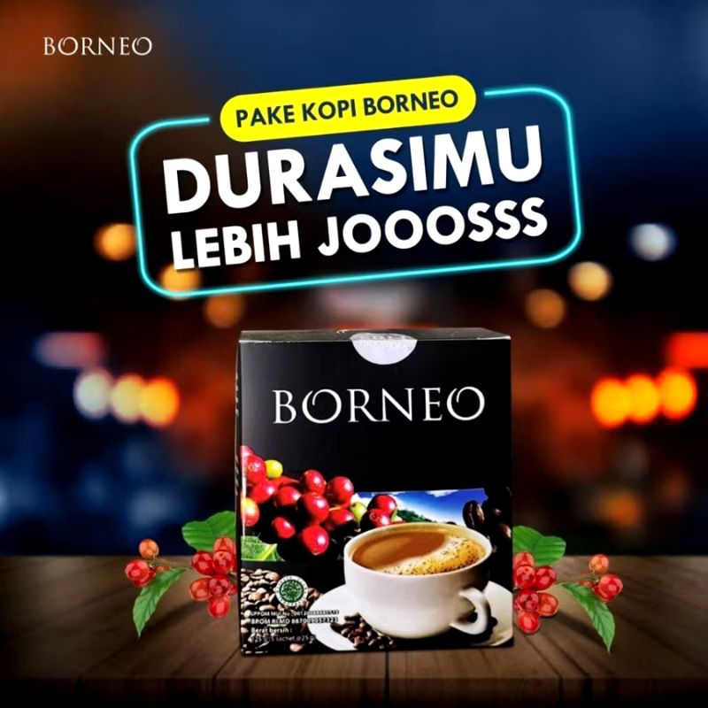 Jual Kopi Borneo Per Box isi 5 Sachet 125gr | Shopee Indonesia