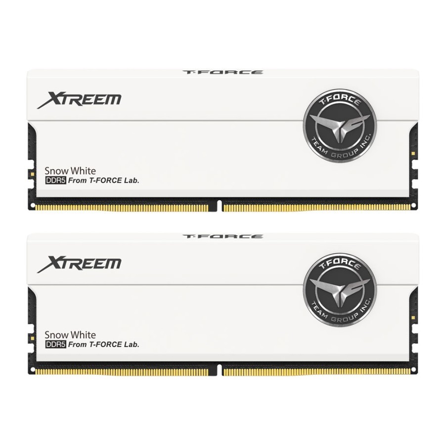 Jual Team XTREEM WHITE DDR5 7600 Mhz 32GB Dual Channel (2x16GB ...