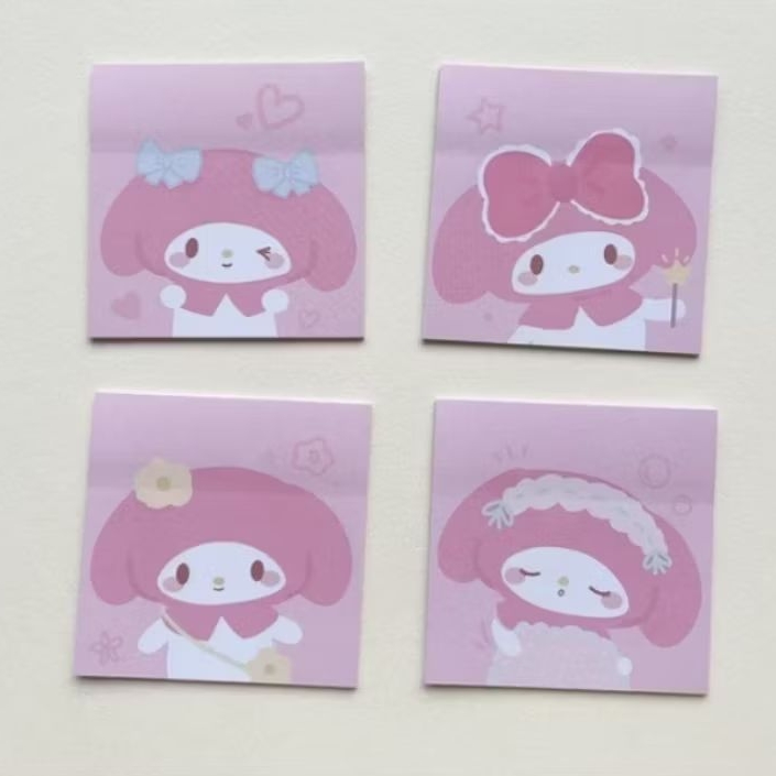 Jual [20sheet] memopad freebies sanrio hello kitty my melody pink lucu ...