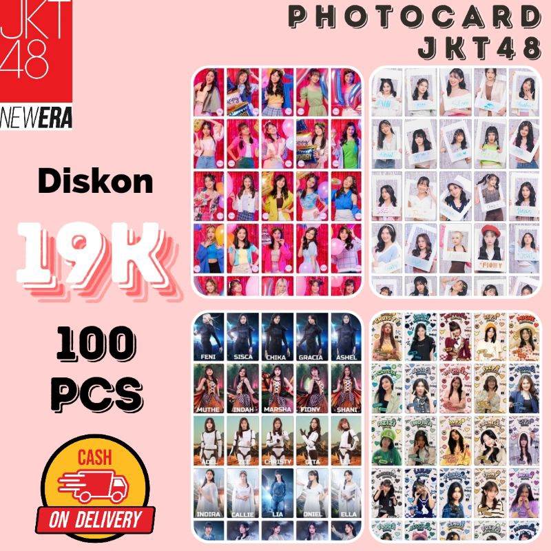 Jual PHOTOCARD JKT48 ISI 100 PCS - 19K - ALTER UNIVERSE / WALLPAPER / BANZAI VENUS / PARTY ...