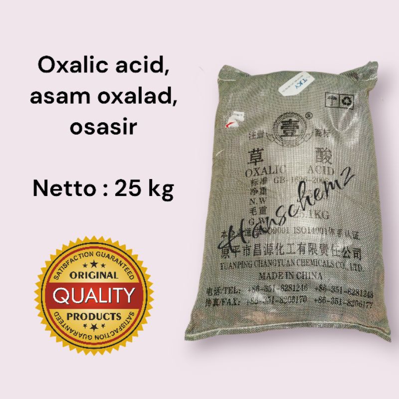 Jual OXALIC /OXALID/ASAM OXALAD/OSASIR @25KG | Shopee Indonesia