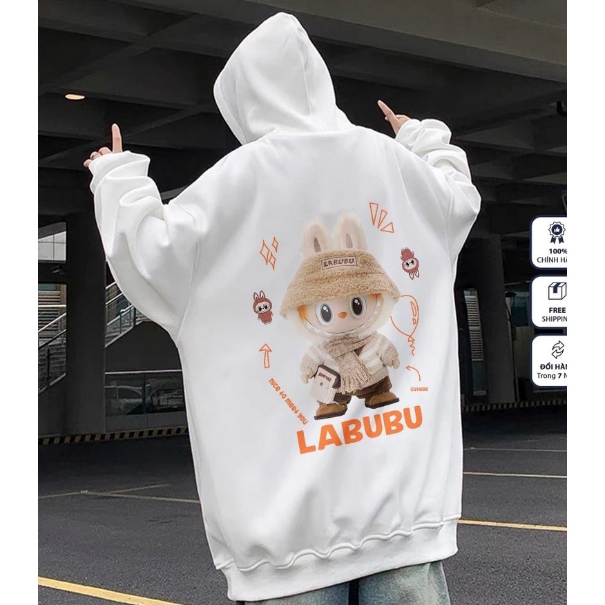 Jual HOODIE LABUBU NICE TO, LABUBU VIRAL HOODIE LABUBU KOREAN STYLE ...