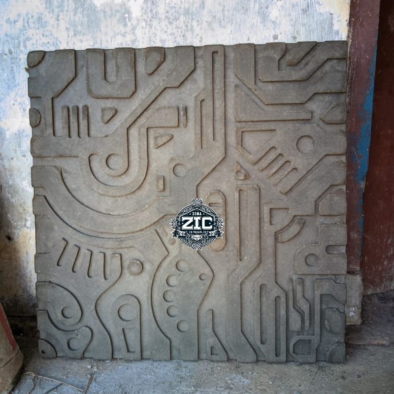 Jual Cetakan krawangan masif 50×50 / Cetakan panel dinding masif full ...