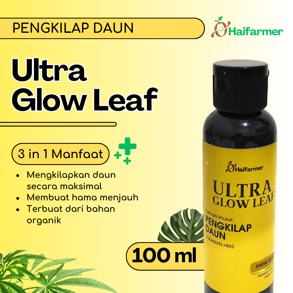 Jual HAIFARMER Pengkilap Daun 100ml Magic Leaf Pengkilap Dan Pelindung ...