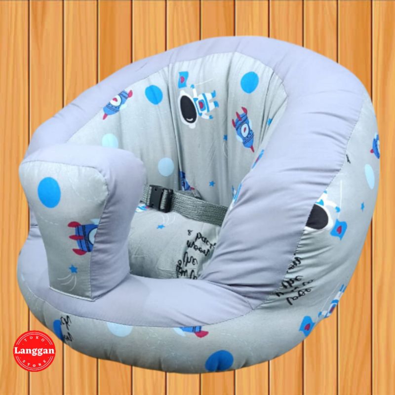 Jual SOFA BAYI Sofa baby belajar duduk sofa duduk bayi Abu muda ...