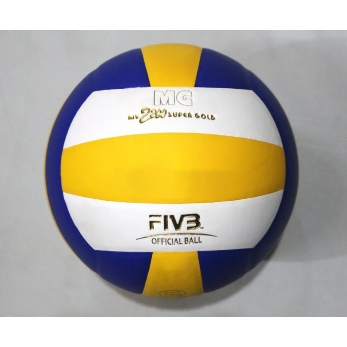 Jual BOLA VOLLEY VOLY VOLI MG MV 2200 MURAH KULIT TEMPEL PU TEBAL ...
