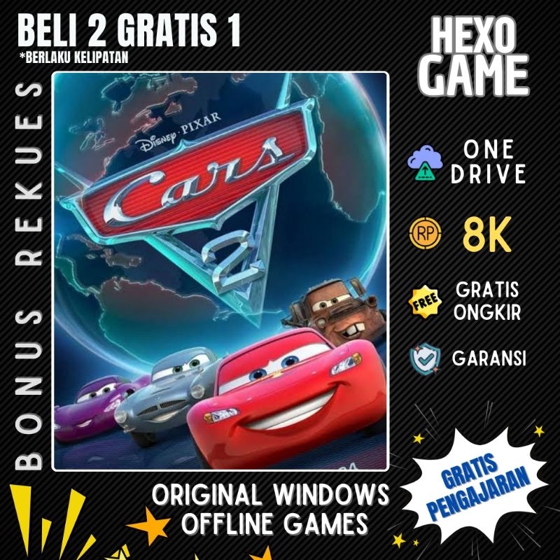 Jual Disney Pixar Cars 2 : The Video Game - PC Game Race - - LINK ...