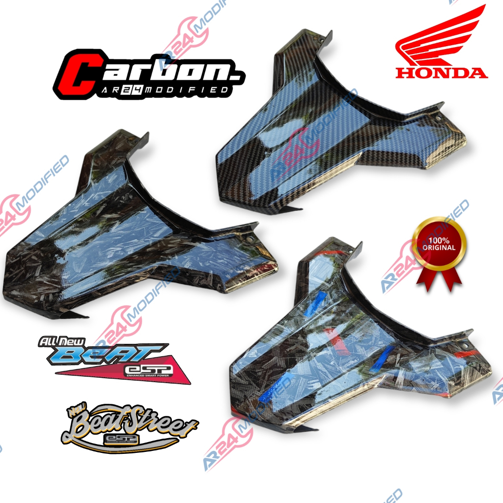 Jual Cover RR Center Sambungan Body BeAT New/Street Eco ESP Carbon WTP ...