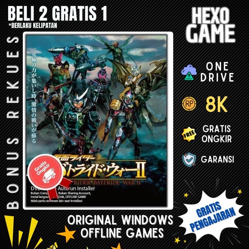 Jual Kamen Rider Battride War II (2) - PC Game Fight - LINK DOWNLOAD ...