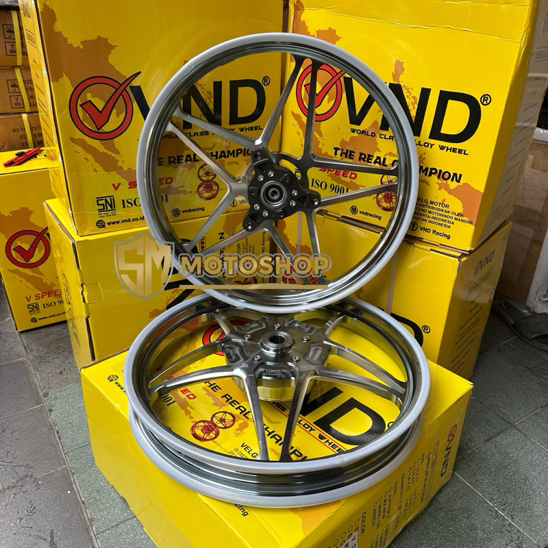 Jual Velg Vnd V speed Aerox Old/ Aerox155 New Abs V2 Gen 2 Ring 17 160/185 Original | Shopee ...