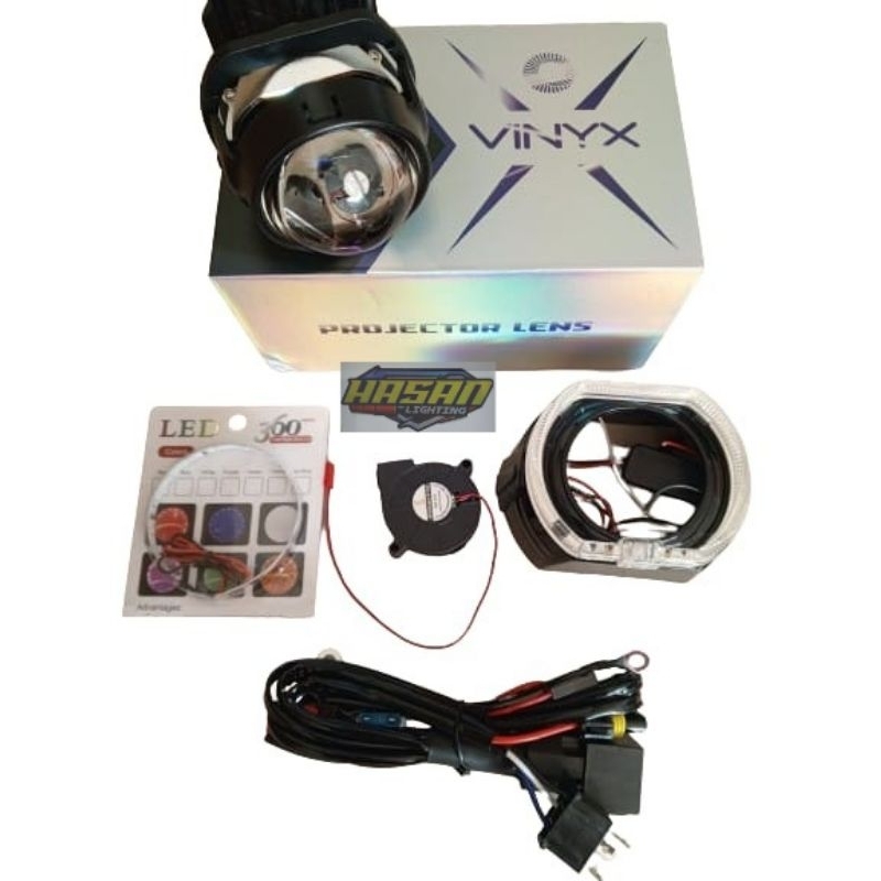 Jual BILED VINYX - PAKET HEMAT LENGKAP PROJECTOR BILED VINYX P3,P25 ...
