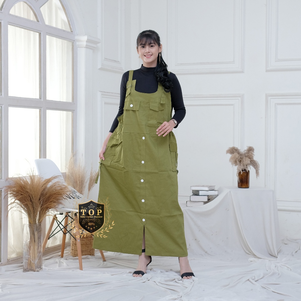 Jual OVERALL JUMBO TERBARU KEKINIAN BAHAN MELAR OVERSIZE MUAT BB100KG ...