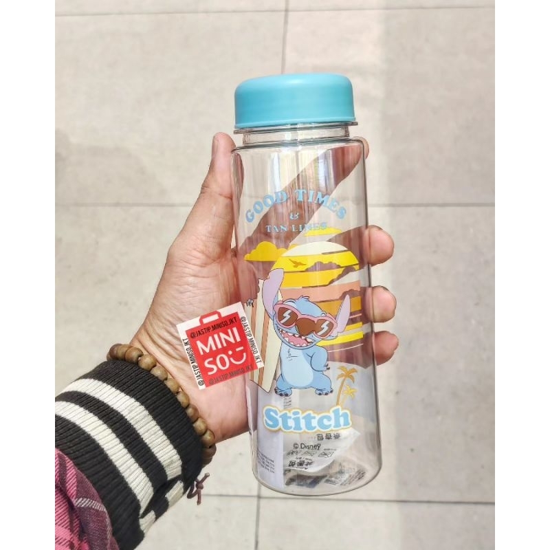 Jual MINISO 🆕 Botol Minum Plastik STITCH DISNEY LILO & STITCH ...