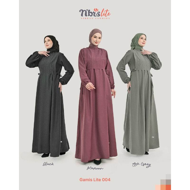 Jual NIBRAS LITE 004 GAMIS DEWASA | Shopee Indonesia