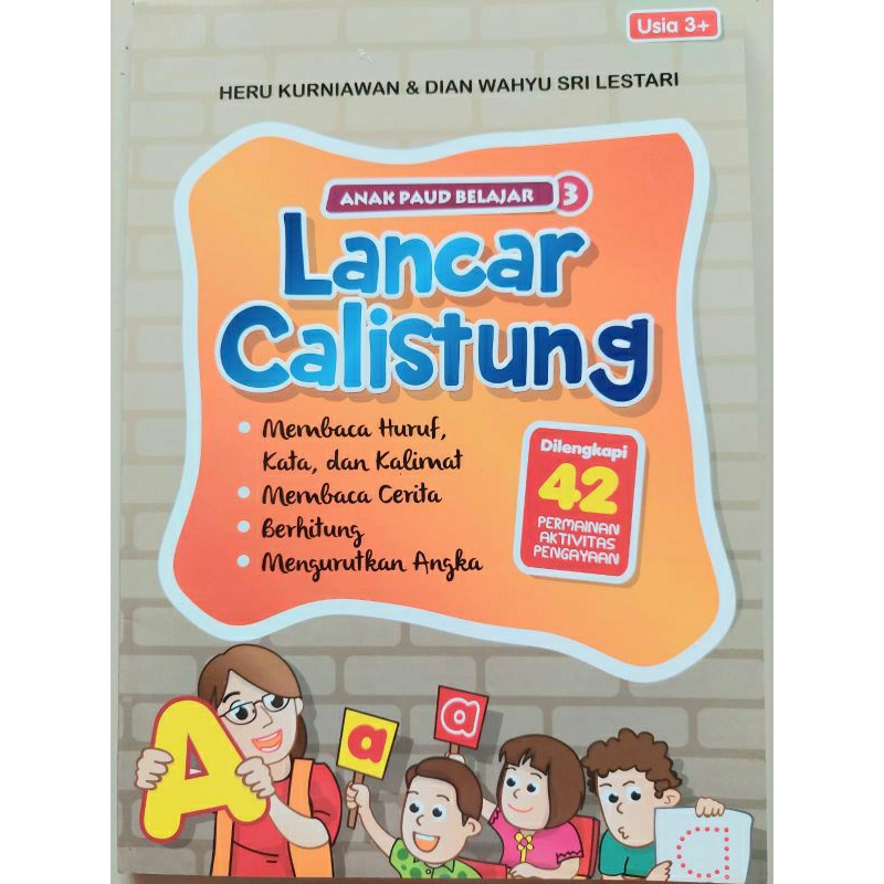 Jual LANCAR CALISTUNG / MEMBACA HURUF, KATA, DAN KALIMAT / BERHITUNG ...