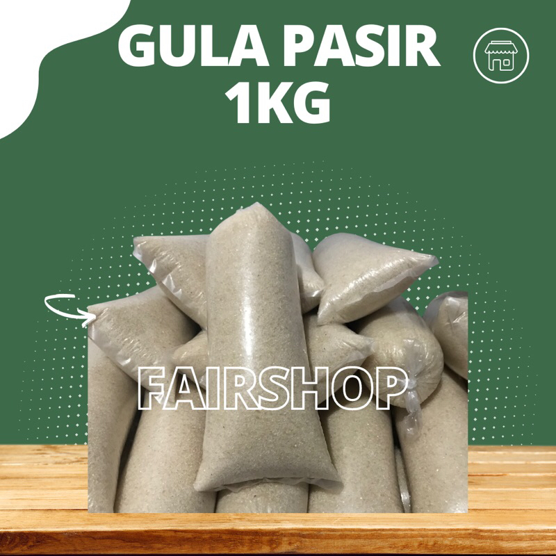 Jual Gula Pasir Lokal 1kg | Shopee Indonesia