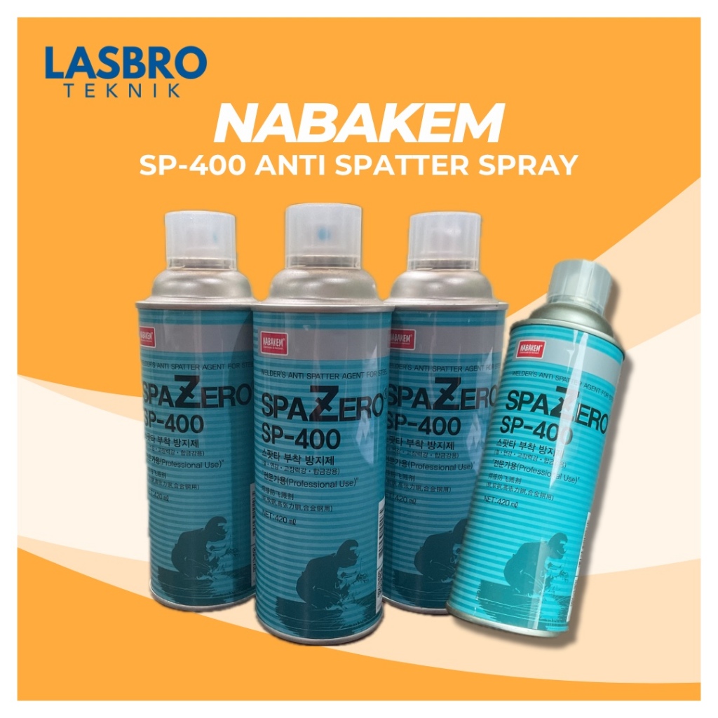 Jual NABAKEM SP-400 SPAZero/ NABAKEM SP400 ANTI SPATTER 450ml | Shopee Indonesia