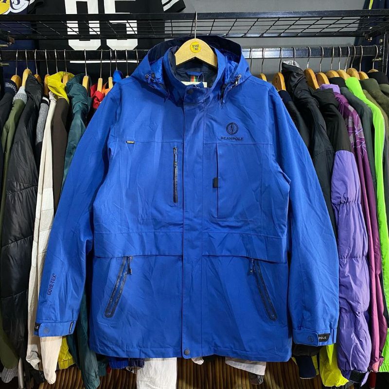Jual Jacket Outdoor Biru BEANPOLE GORPCORE GORE-TEX Original | Shopee ...