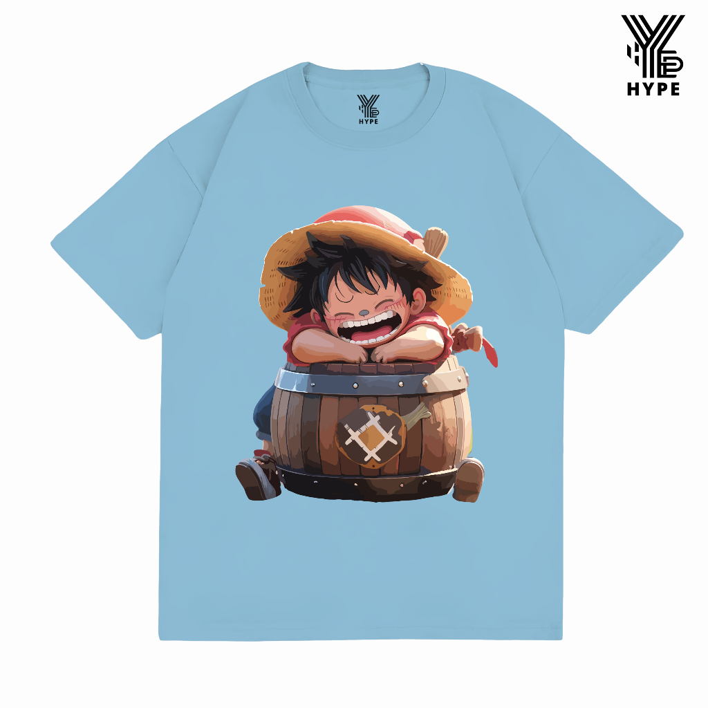 Jual HYPE Kaos Distro One Piece Monkey D Luffy Tired NFT Series - Baju ...