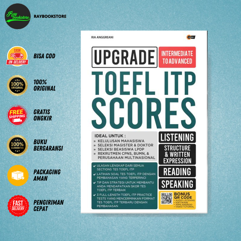 Jual Buku Upgrade Toefl ITP Scores - Ria Anggraeni - Agro | Shopee ...