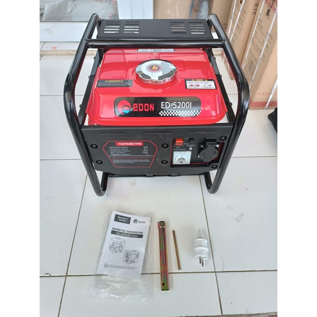 Jual GENSET 3000 Watt EDON 5200I Gasoline Generator Generator Bensin ...